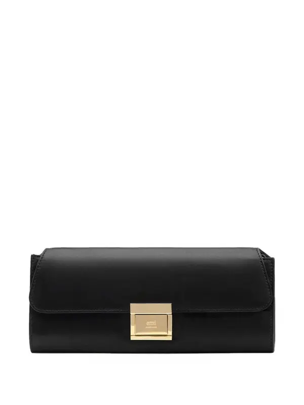 AMI Paris Cow Leather Mimi Pouch
