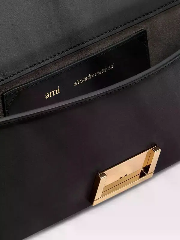 AMI Paris Cow Leather Mimi Pouch