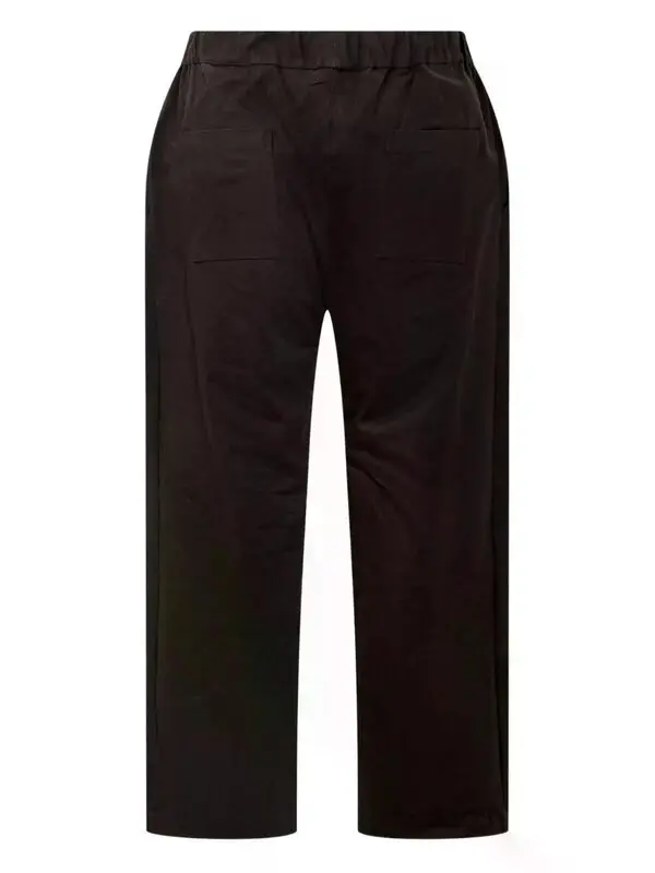 A PAPER KID Pleated Trousers With Elasticated Waist