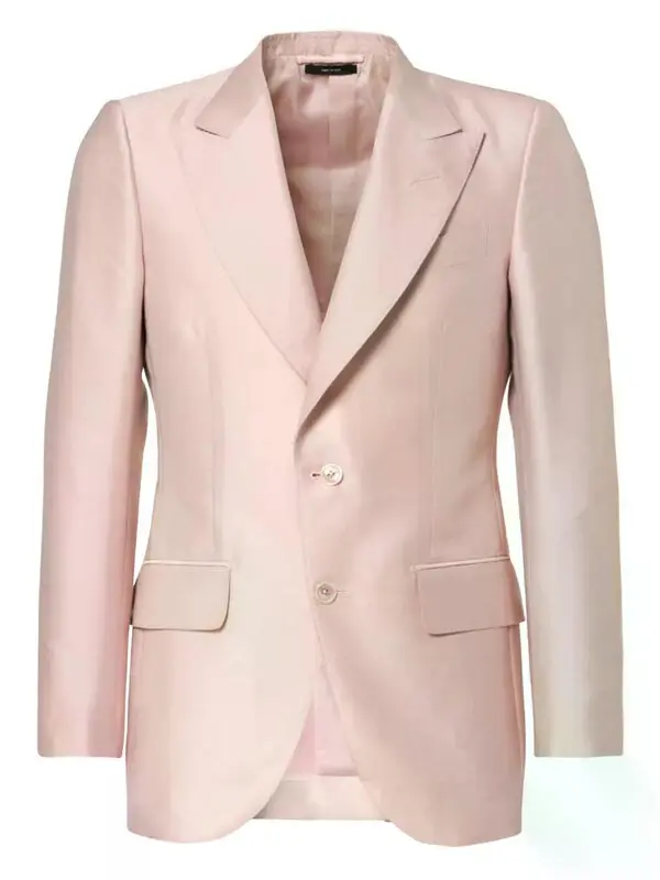 TOM FORD Single-breasted Satin Blazer