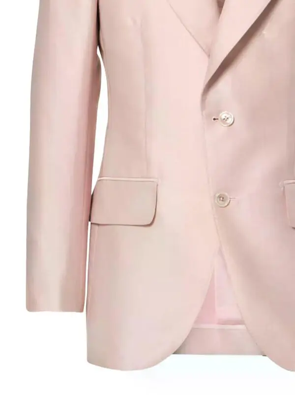 TOM FORD Single-breasted Satin Blazer