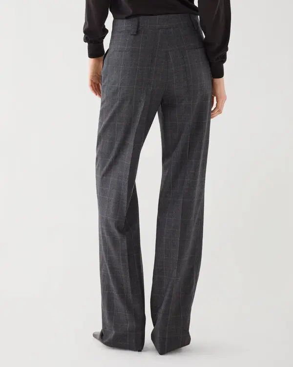 Veronica De Piante Avery Plaid Trousers