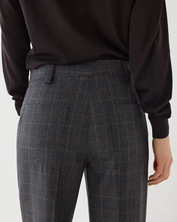 Veronica De Piante Avery Plaid Trousers