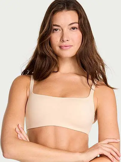 Victoria's Secret Body Victoria Luxe Contour Scoop Lightly Lined Bra - Beige