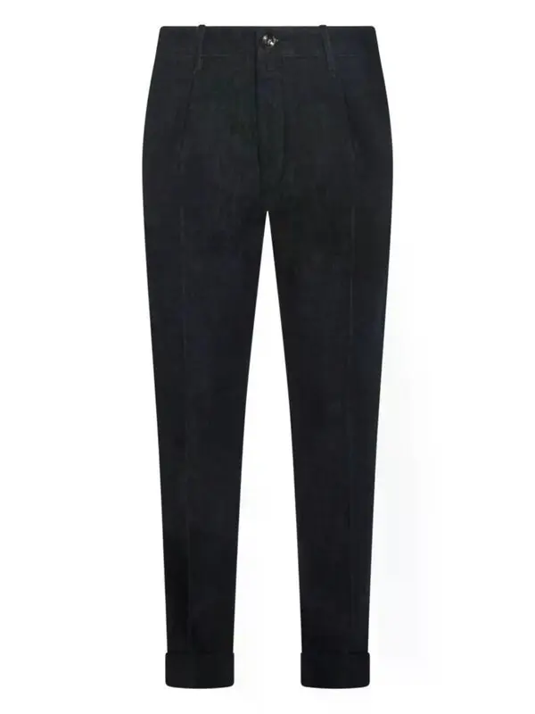 Jacob Cohen Pleated-front Cuffed Cotton Jeans