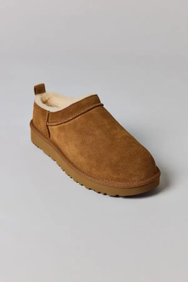 UGG Classic Micro Mini Suede Boots - Chestnut