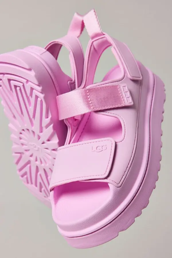 UGG Goldenglow Platform Sandals - Pink Diamond