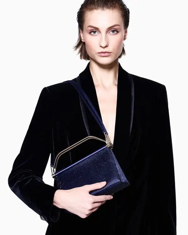 Giorgio Armani Small Rhinestone Handbag