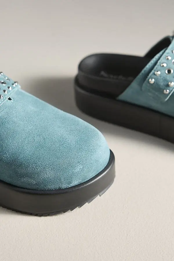 Seychelles Acclaim Embellished Clogs - Blue