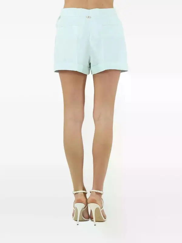 TWINSET Pleated Tie-waist Shorts