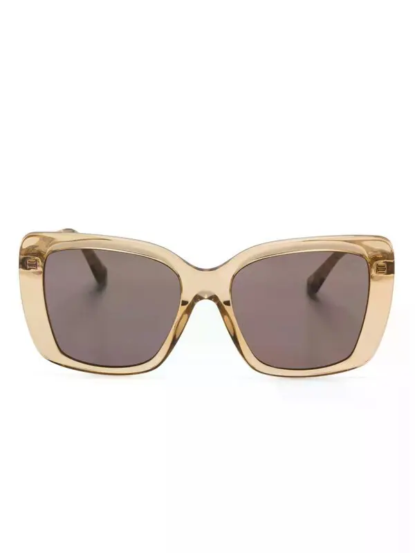Burberry Square-frame Sunglasses - Neutrals