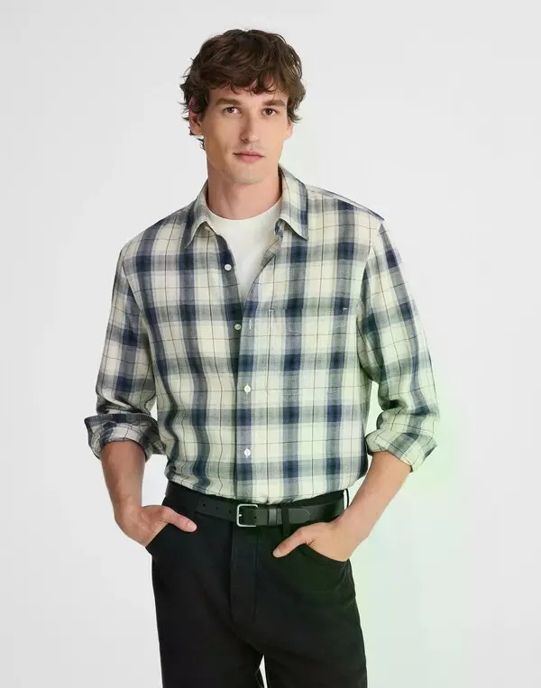 Madewell Lightweight Flannel Button-up Shirt