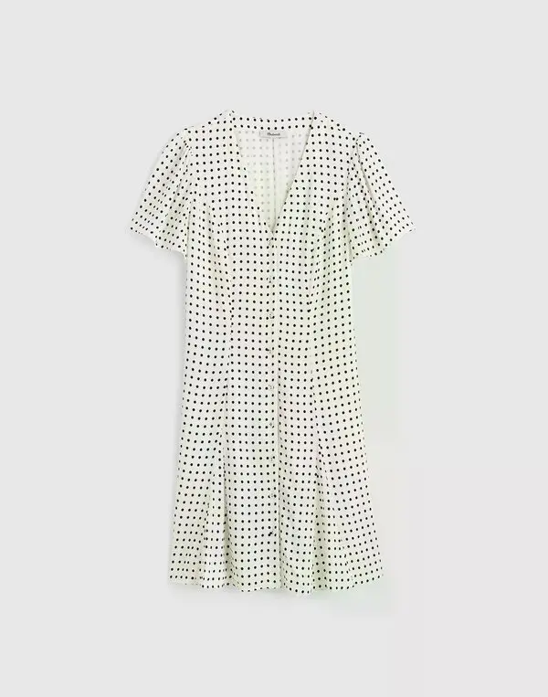 Madewell Button-front Mini Dress