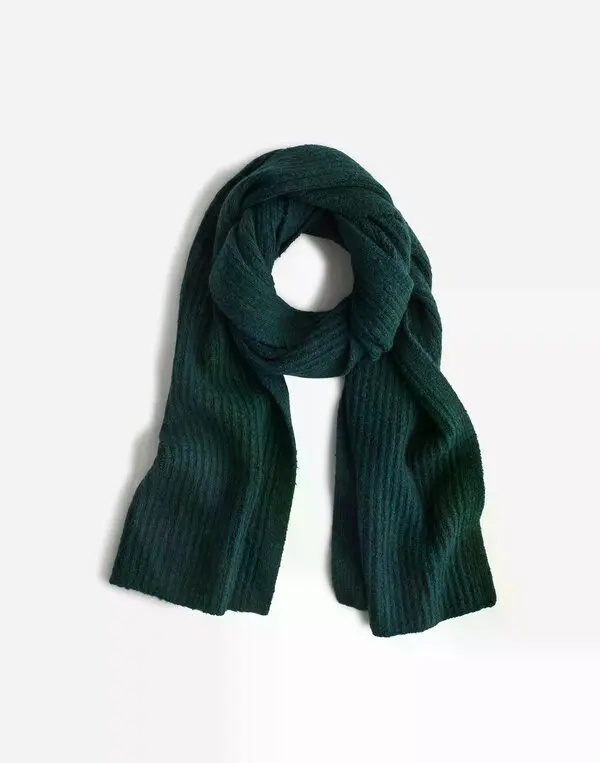 Madewell Cotton-blend Scarf - Hthr Mineral