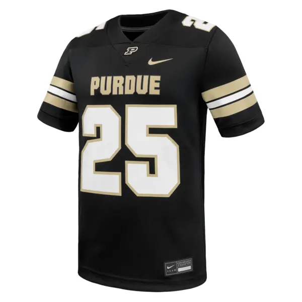Nike Purdue College Football Replica Jersey - Black
