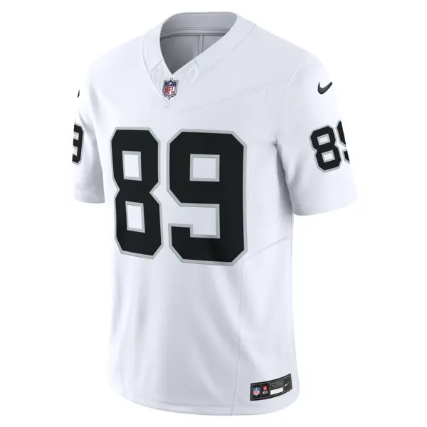 Nike Brock Bowers Las Vegas Raiders Dri-fit Nfl Limited Jersey - White