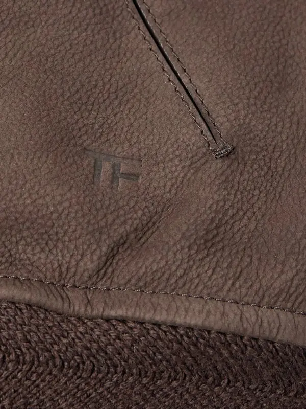 TOM FORD Shearling Bomber Jacket