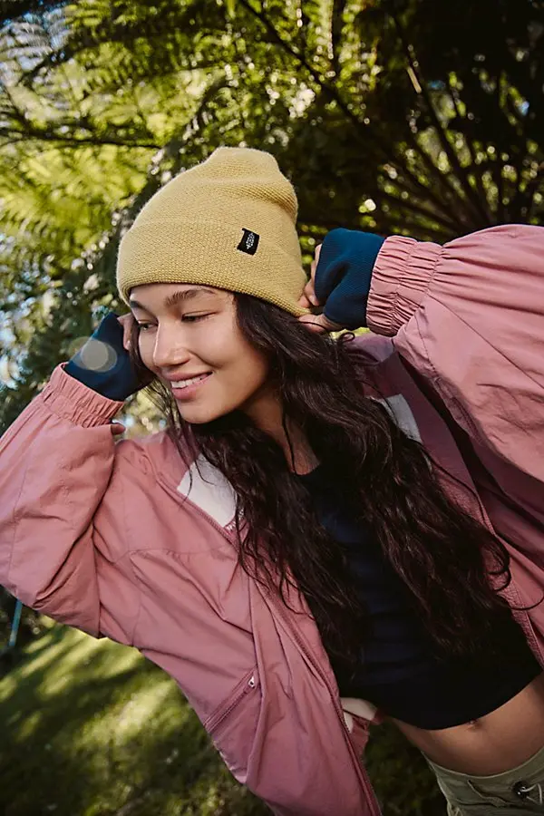 Free People Reflective Beanie - Sunlit Yellow