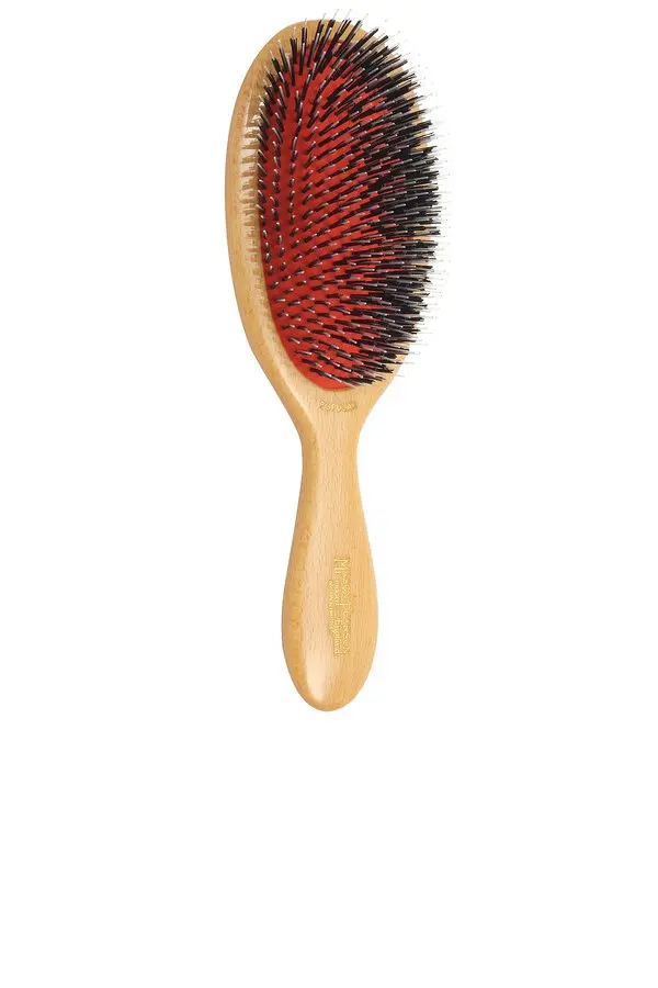 MASON PEARSON Popular Lightwood Bristle & Nylon Hairbrush - N,a