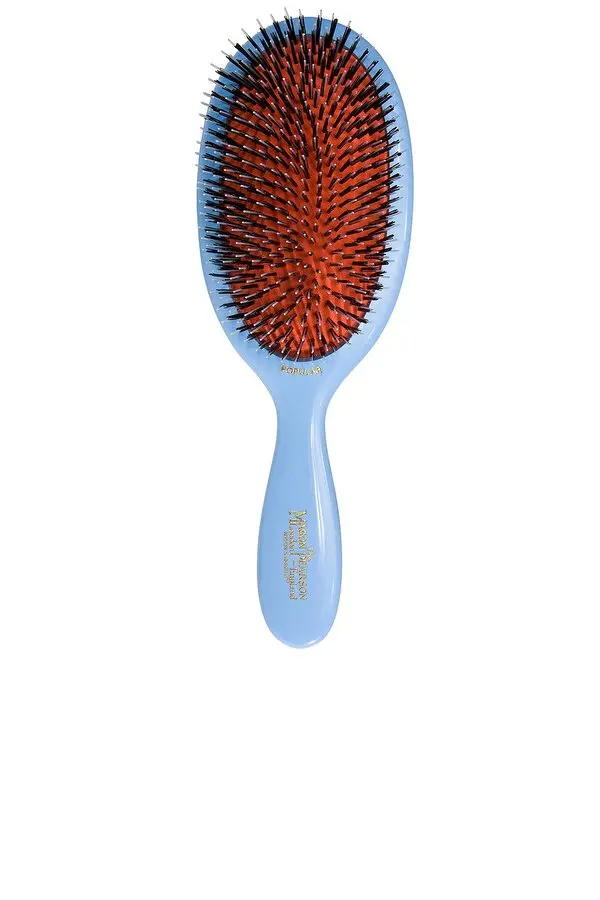 MASON PEARSON Popular Bristle & Nylon Hairbrush - Blue
