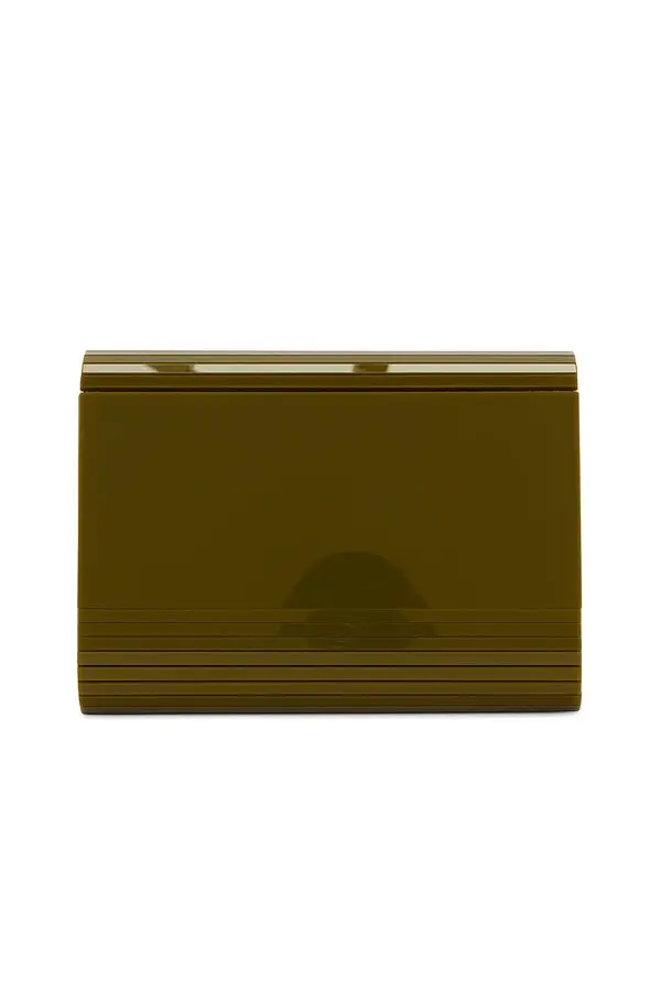 Saint Laurent Vicky Minaudiere Bag - Verde