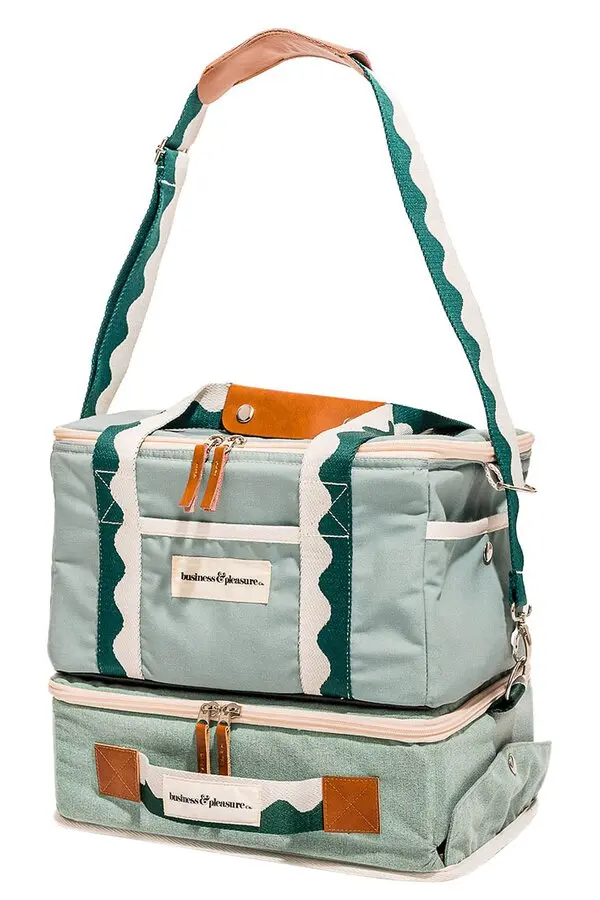 BUSINESS & PLEASURE Picnic Set Bag - Rivie Green