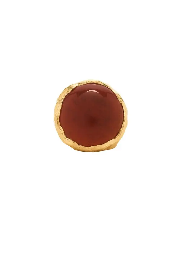 SIMUERO Antolon Ring - Gold & Orange