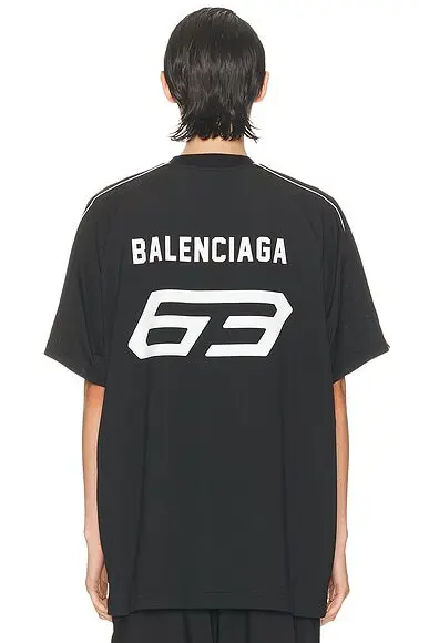 Balenciaga Lamborghini Oversized Graphic T-shirt