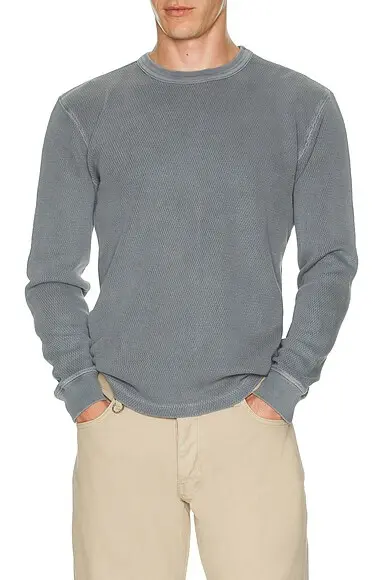 Citizens Of Humanity Waffle Crewneck Sweater - Grey