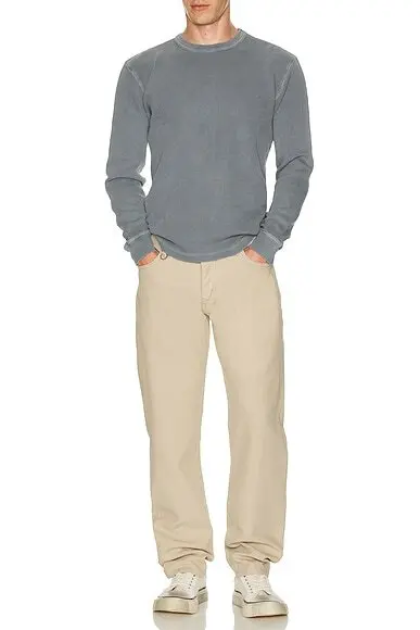 Citizens Of Humanity Waffle Crewneck Sweater - Grey