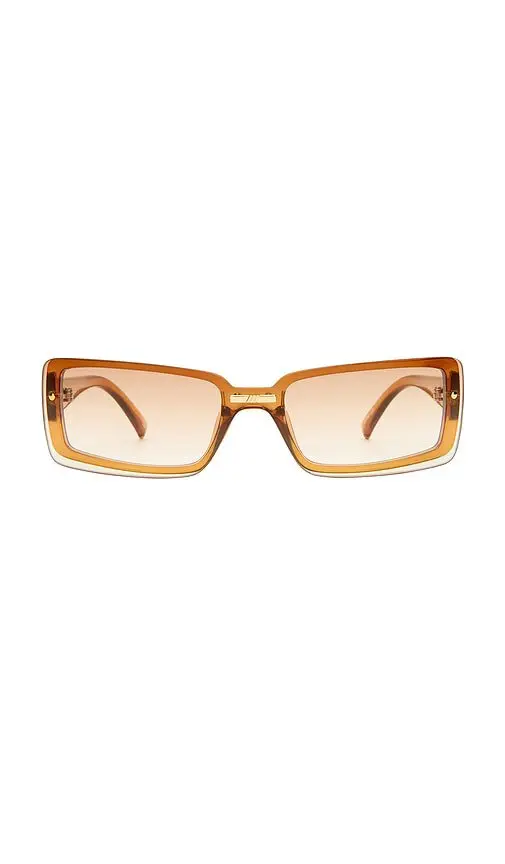 Le Specs Evasion Sunglasses - Whiskey & Light Brown Grad