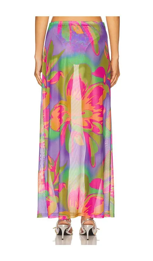 RUNAWAY THE LABEL Miami Maxi Skirt - Diaz Iris