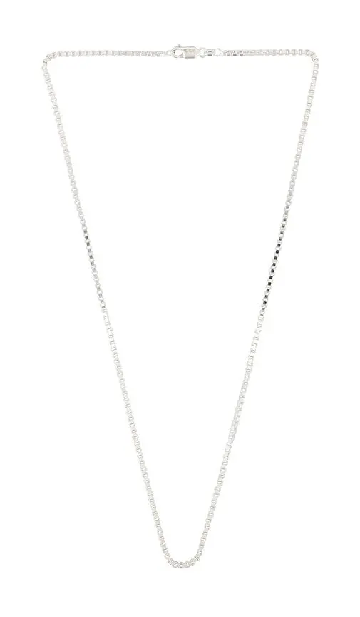 TWO JEYS Venetian Chain Necklace - Silver