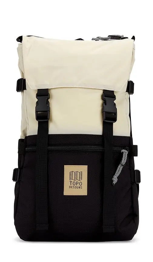 TOPO DESIGNS Rover Pack Classic Backpack - Bone White & Black