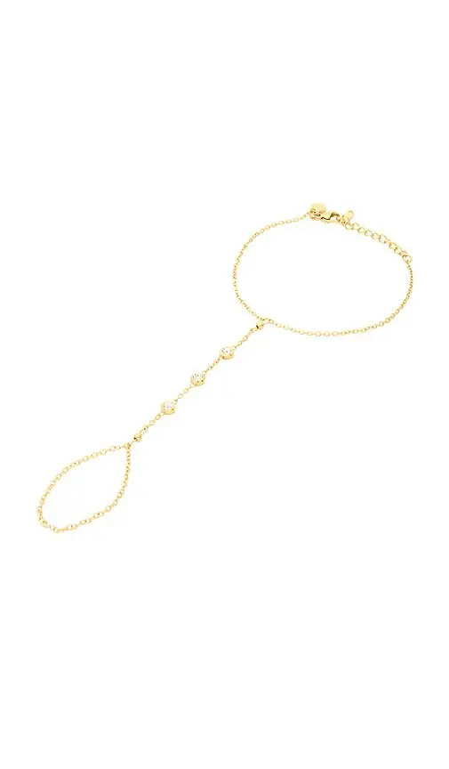 PETIT MOMENTS Pavia Hand Chain - Gold