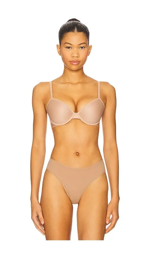 NEGATIVE UNDERWEAR Stealth Mode Demi Bra In Nude - Buff