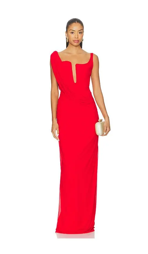 DEME BY GABRIELLA Adriana Dress - Red
