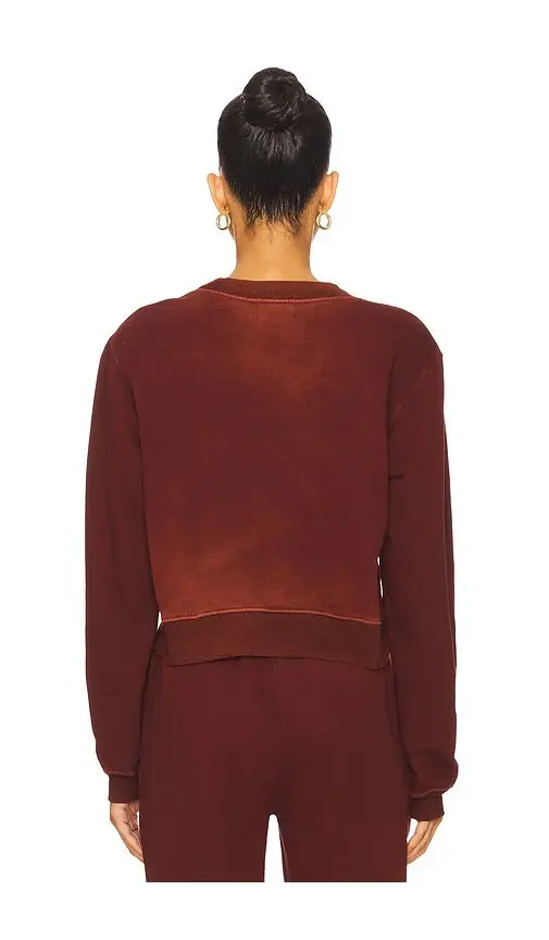 Cotton Citizen Roma Crew Sweatshirt - Red