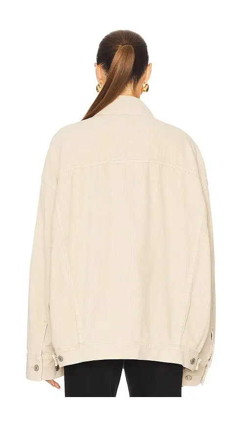 AGOLDE Wayne Heavyweight Corduroy Jacket - Beige