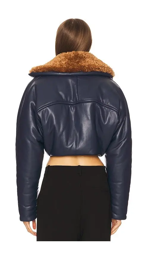 Atlein Cropped Aviator Jacket