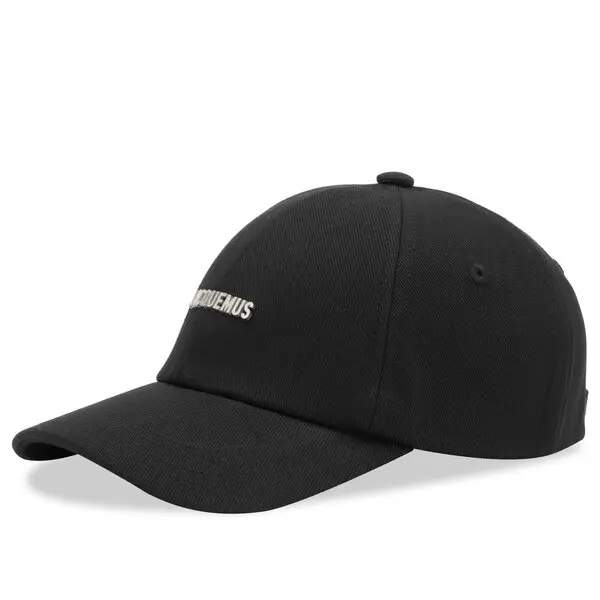 Jacquemus Logo Cap - Black