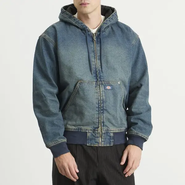 Dickies Hilham Hooded Denim Jacket