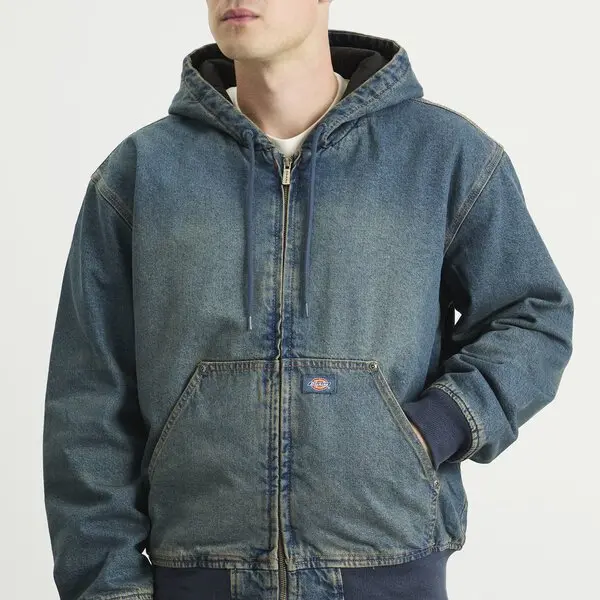 Dickies Hilham Hooded Denim Jacket