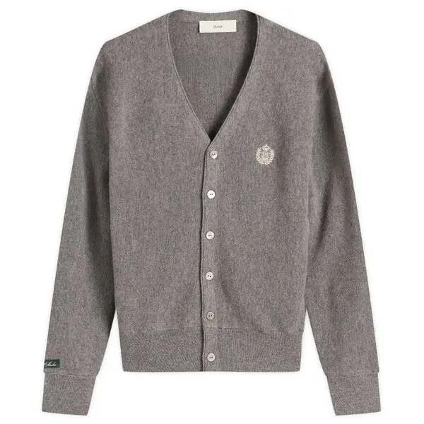 DUNST Wool Logo Cardigan