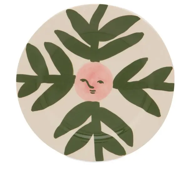 HAY X Emma Kohlmann La Pittura Plate - Blush Face Vine