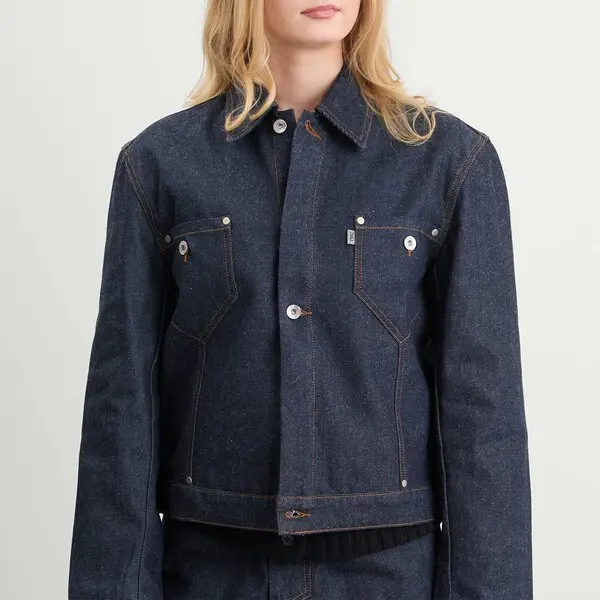 You Must Create Loft Denim Jacket - Indigo