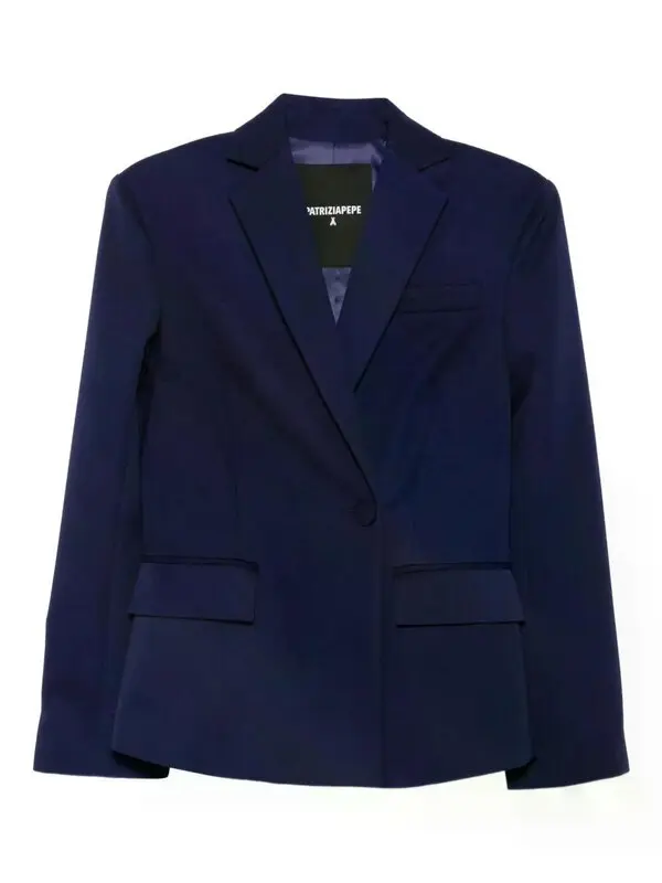 Patrizia Pepe Button Blazer