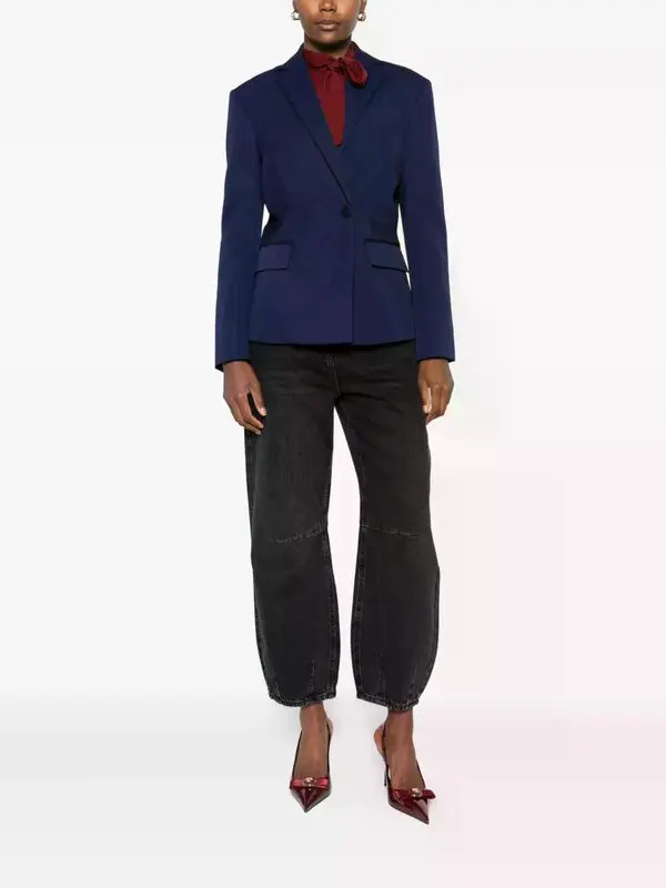 Patrizia Pepe Button Blazer