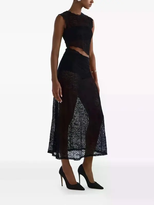 ANDREA WAZEN 105mm Lore Glitz Embellished Pumps