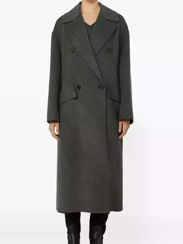 Max Mara Flap-pockets Double-breasted Coat
